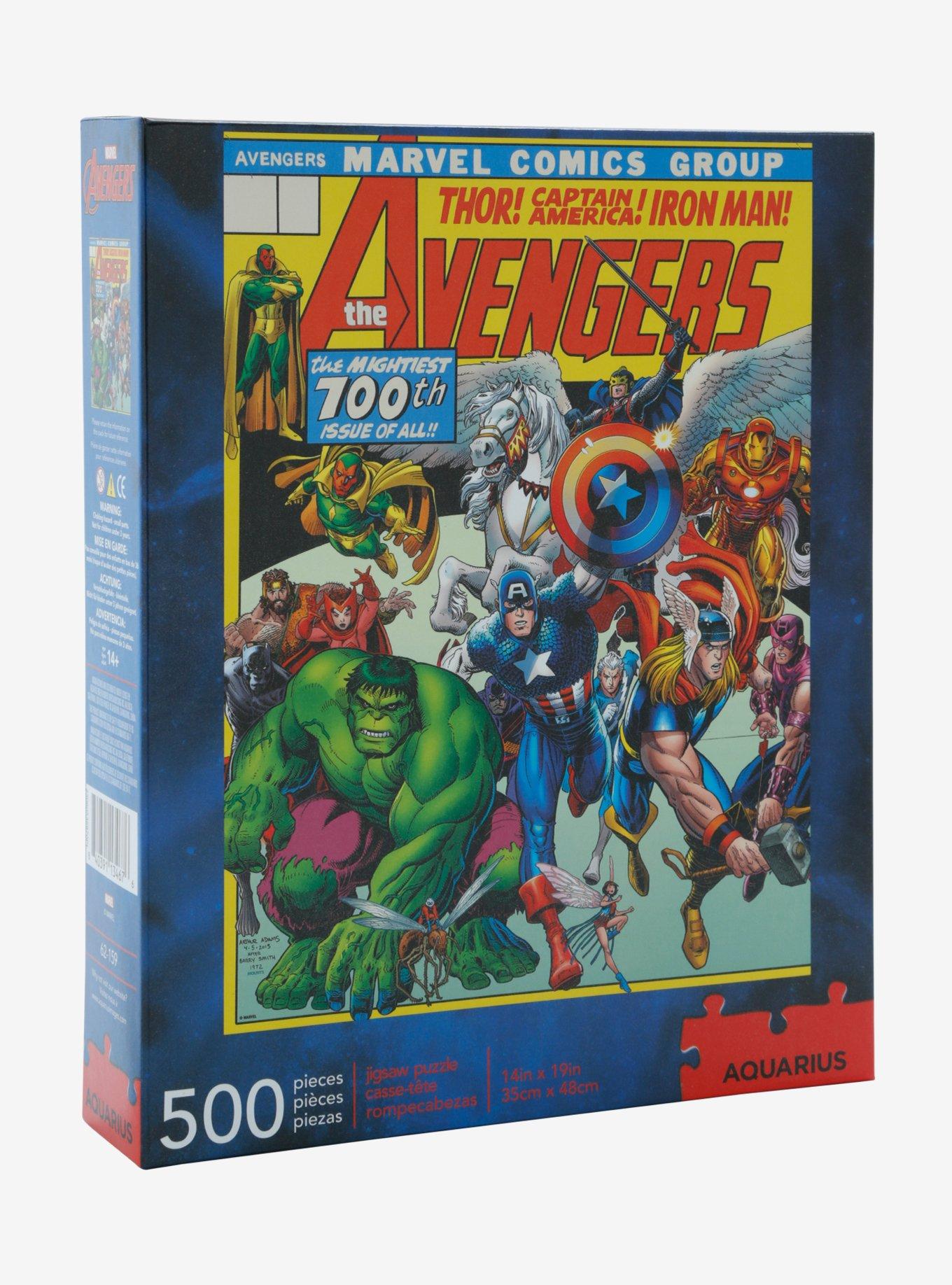 Marvel Avengers Comic 100th Issue 500-Piece Puzzle | BoxLunch