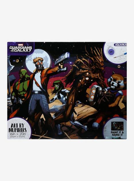 Marvel Guardians of the Galaxy Art By Numbers Paint Kit | BoxLunch