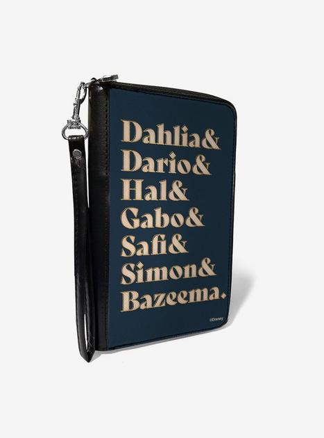 Disney Wish Asha's Friends The Teens Names Zip Around Wallet | BoxLunch