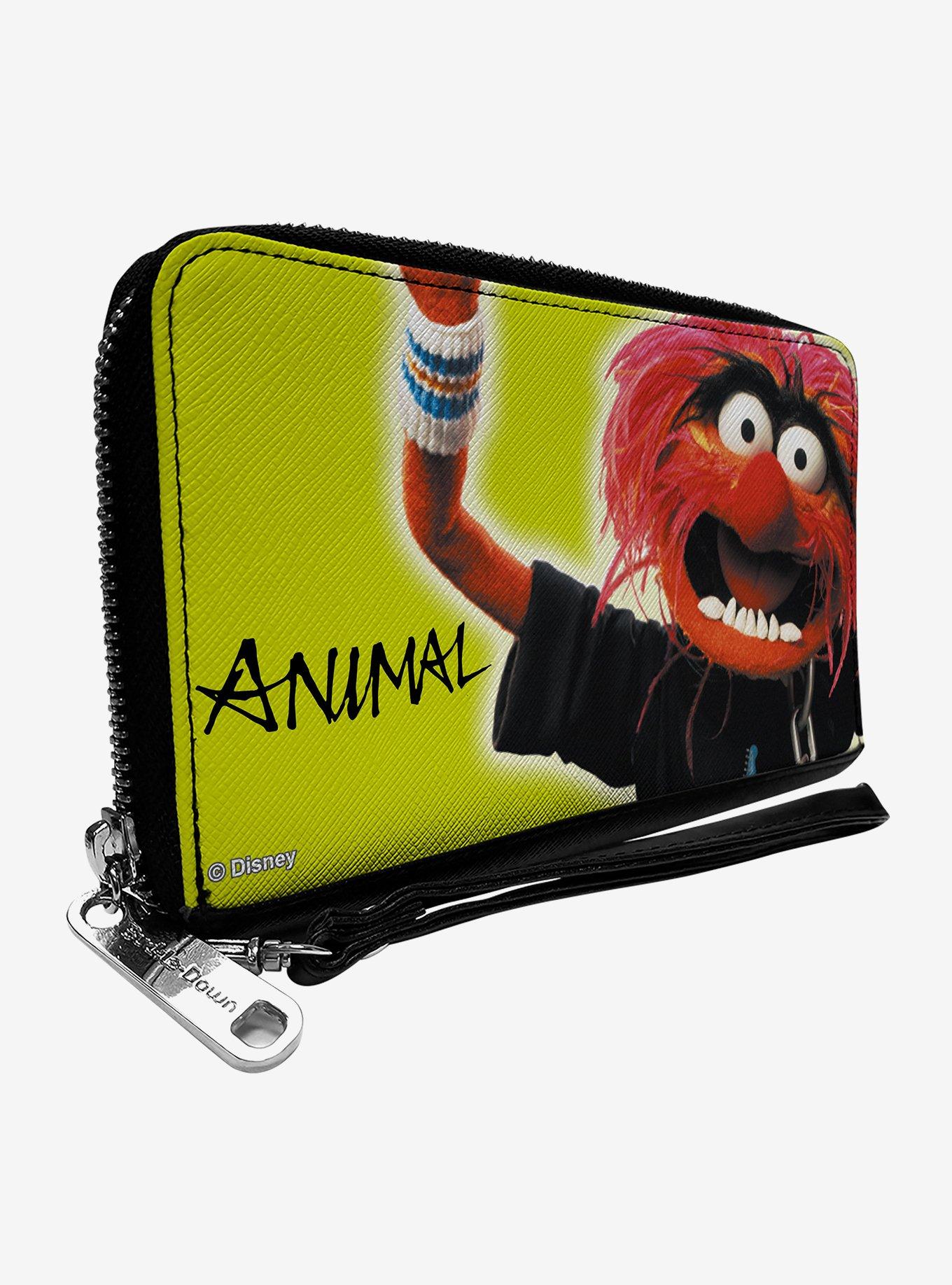 Disney The Muppets Animal Portrait and Autograph Zip Around Wallet ...