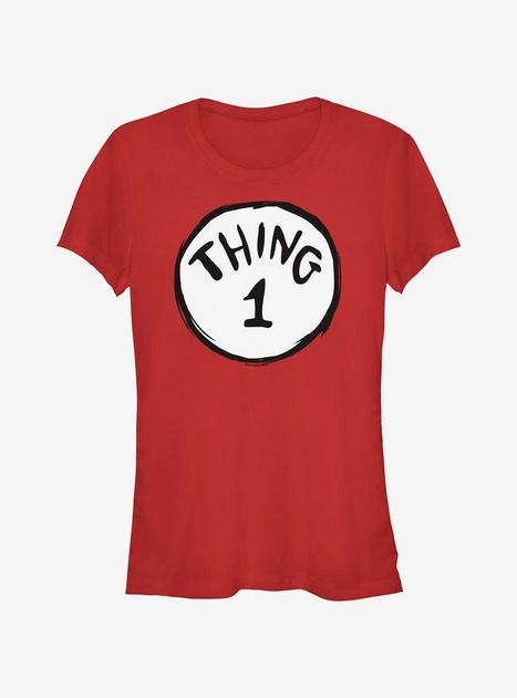 Dr. Seuss Thing 1 Girls T- Shirt - RED | Hot Topic