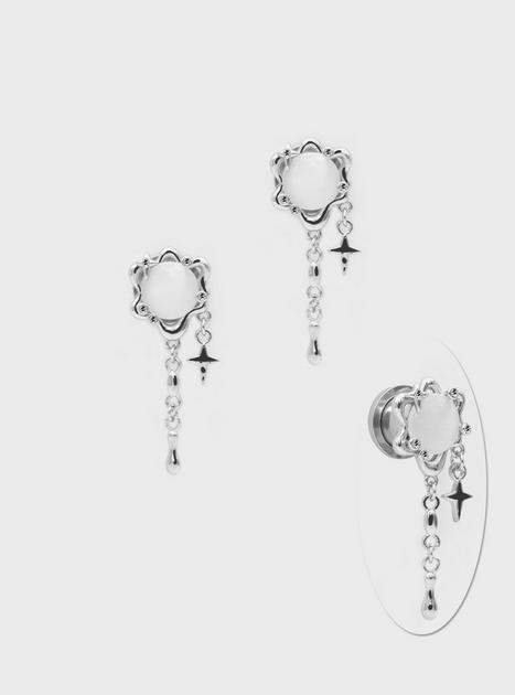 Steel Opal Star Drop Plug 2 Pack | Hot Topic