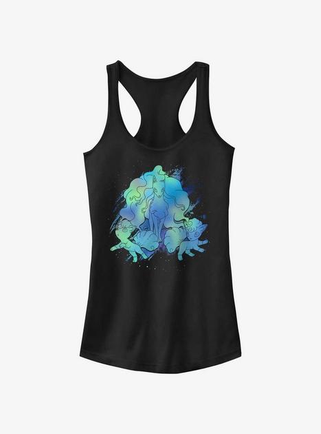 Pokemon Alolan Northern Lights Girls Tank Black Hot Topic