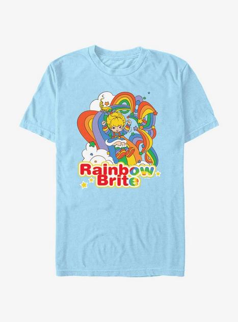 Rainbow Brite Rainbow Tangle T-Shirt - BLUE | Hot Topic