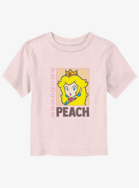 Nintendo Princess Peach Poster Toddler T-Shirt - PINK | BoxLunch