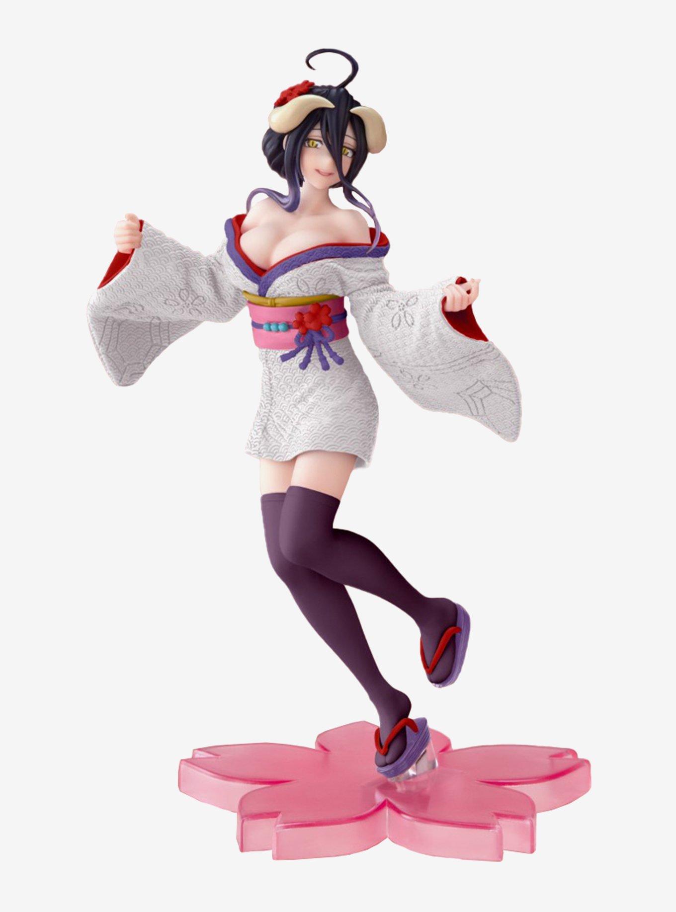 Taito Overlord Coreful Albedo (Renewal Edition) Figure (Sakura Kimono ...