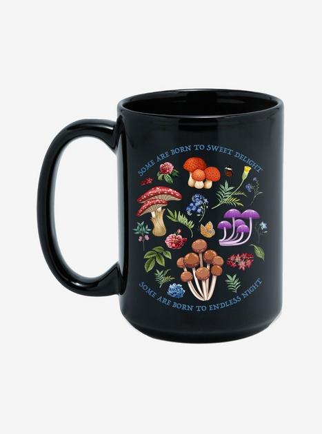 Mushrooms 15oz Mug - BLACK | Hot Topic