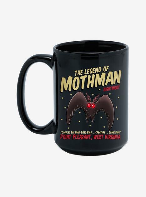 The Legend Of Mothman 15oz Mug - BLACK | Hot Topic