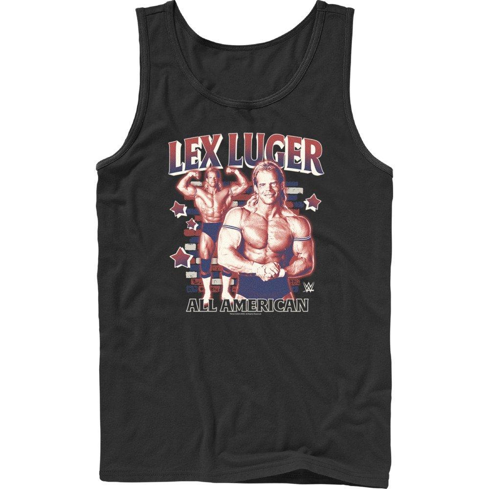 WWE Lex Luger All American Pose Tank - BLACK | Hot Topic