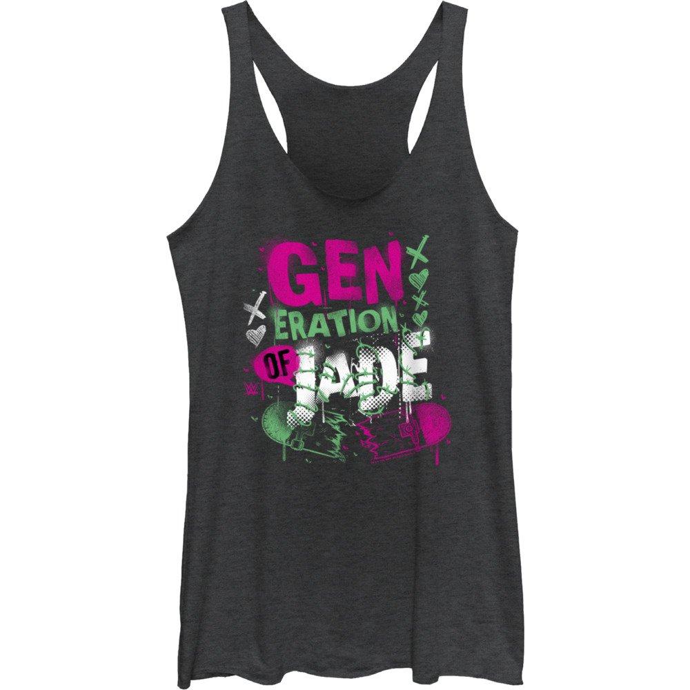 WWE Cora Jade Generation Of Jade Girls Tank - BLACK | Hot Topic
