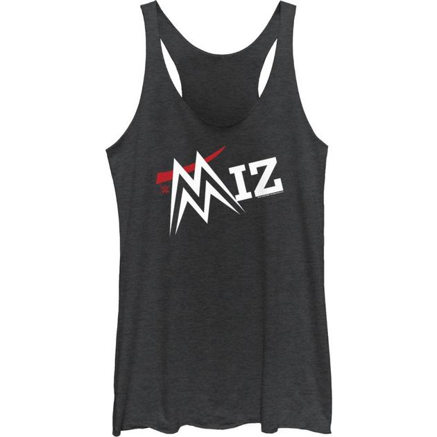 Wwe The Miz Logo Girls Tank Black Hot Topic
