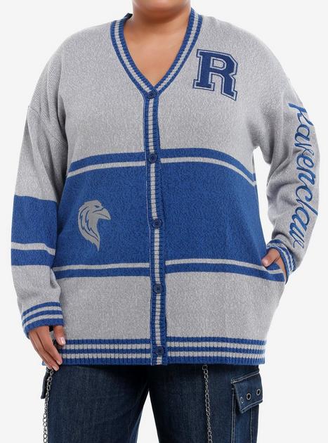 Harry Potter Ravenclaw Varsity Girls Cardigan Plus Size | Hot Topic