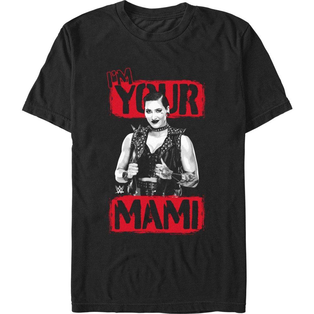 WWE Rhea Ripley I'm Your Mami T-Shirt - BLACK | Hot Topic