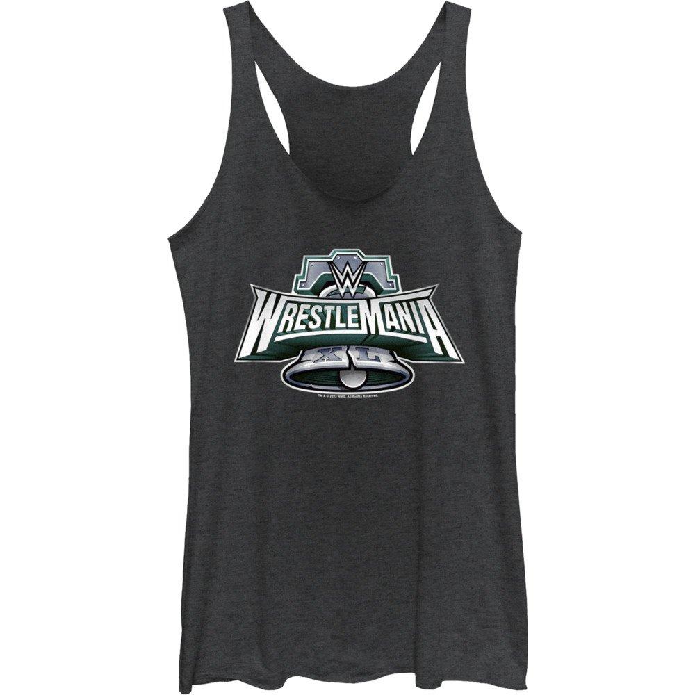 WWE WrestleMania XL Logo Girls Tank - BLACK | Hot Topic