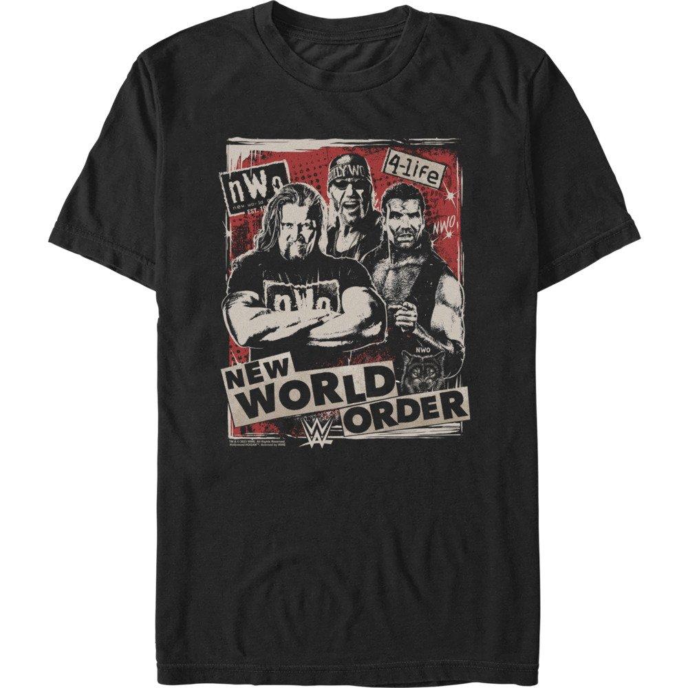WWE NWO 4 Life Poster T-Shirt - BLACK | Hot Topic