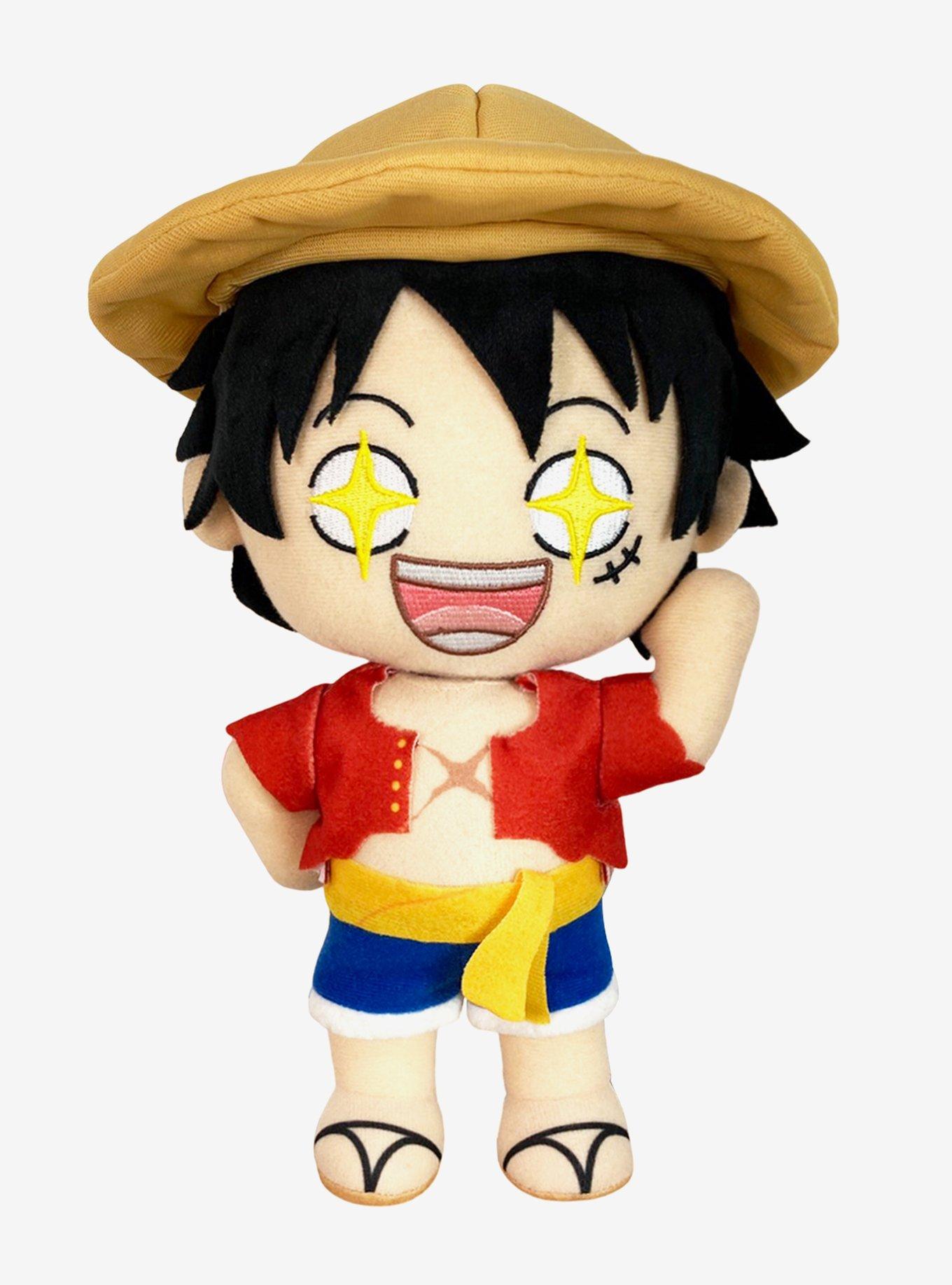 One Piece Luffy Face Changing Plush | Hot Topic