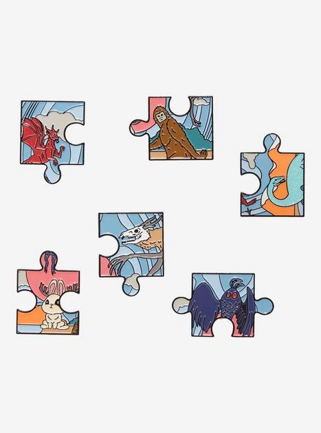 Cryptids Puzzle Blind Box Enamel Pin | Hot Topic