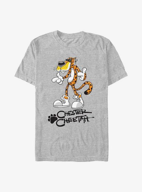 Cheetos Chester Cheetah Stand T-Shirt - GREY | Hot Topic