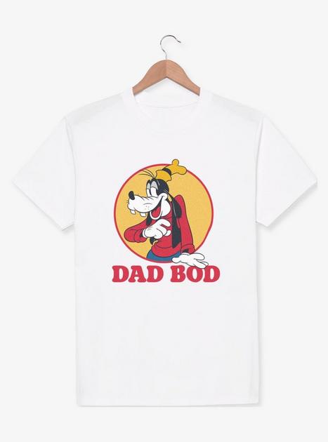 Disney Mickey Mouse Goofy Dad Bod T-Shirt - WHITE | BoxLunch