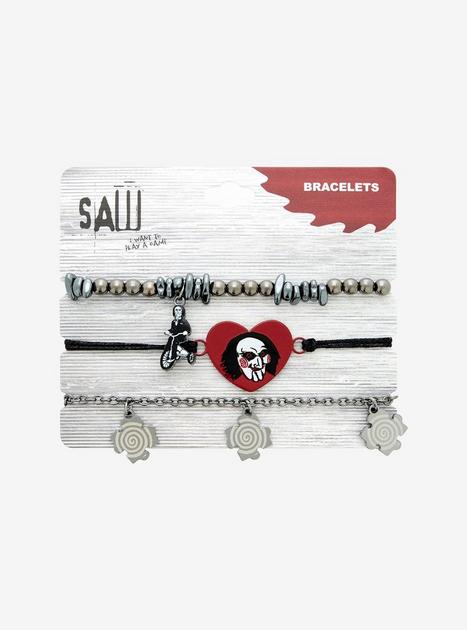 Saw Jigsaw Bracelet Set | Hot Topic