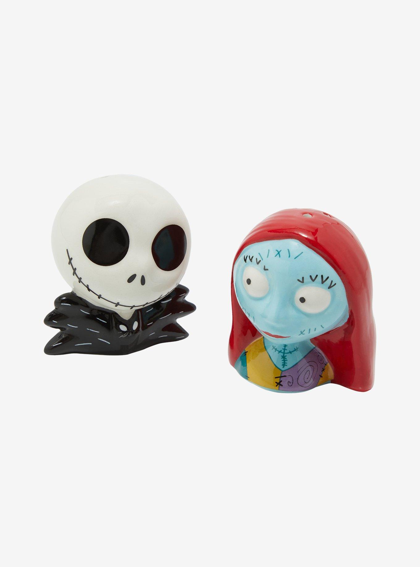 The Nightmare Before Christmas Jack & Sally Ceramic Salt & Pepper ...