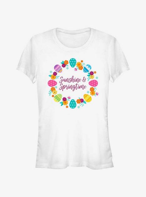 Disney Princesses Sunshine & Springtime Girls T-Shirt - WHITE | Hot Topic