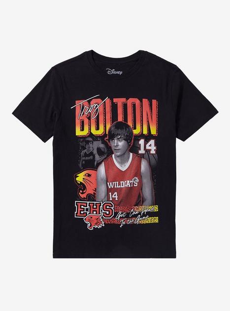 Disney High School Musical Troy Bolton Boyfriend Fit Girls T-Shirt ...