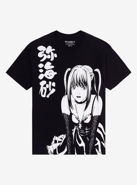 Death Note Misa Black & White T-Shirt | Hot Topic