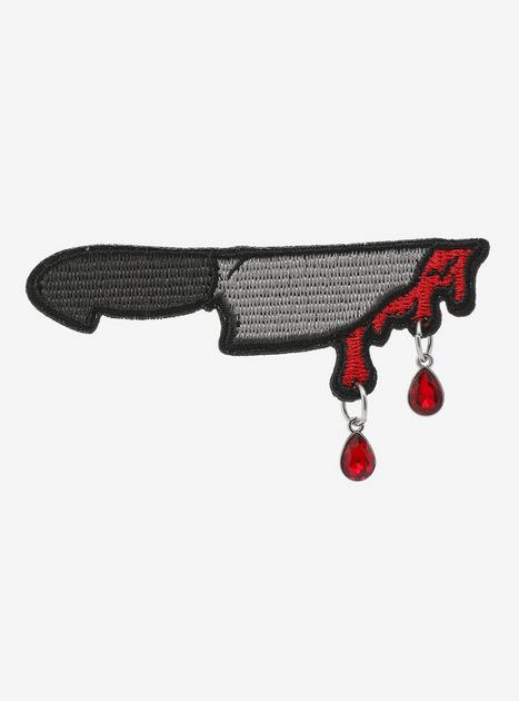 Bloody Knife Charm Patch | Hot Topic