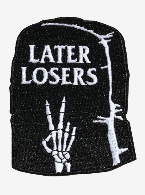 Later Losers Tombstone Patch | Hot Topic