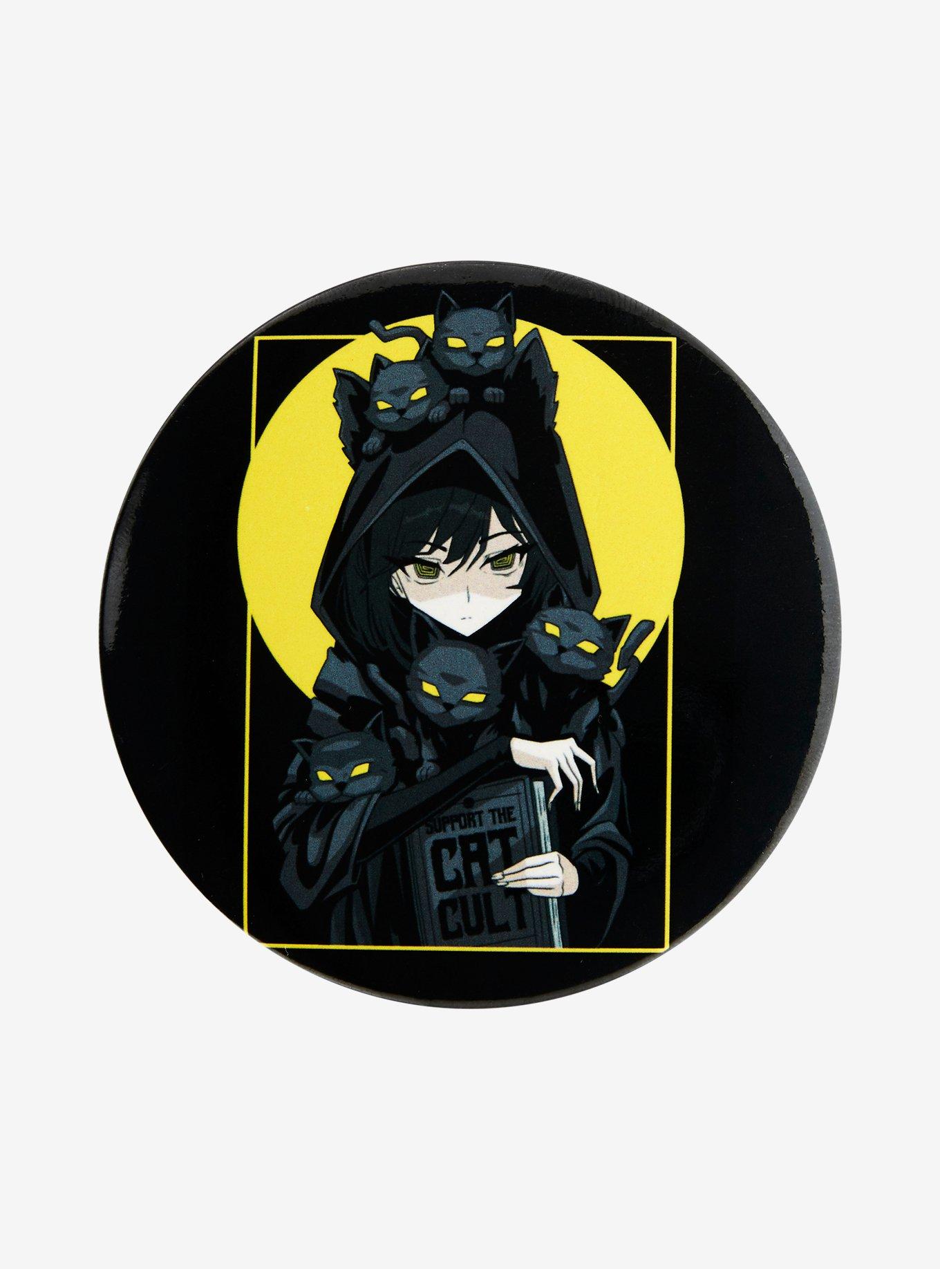 Cat Cult 3 Inch Button By Kawaii Krypt | Hot Topic