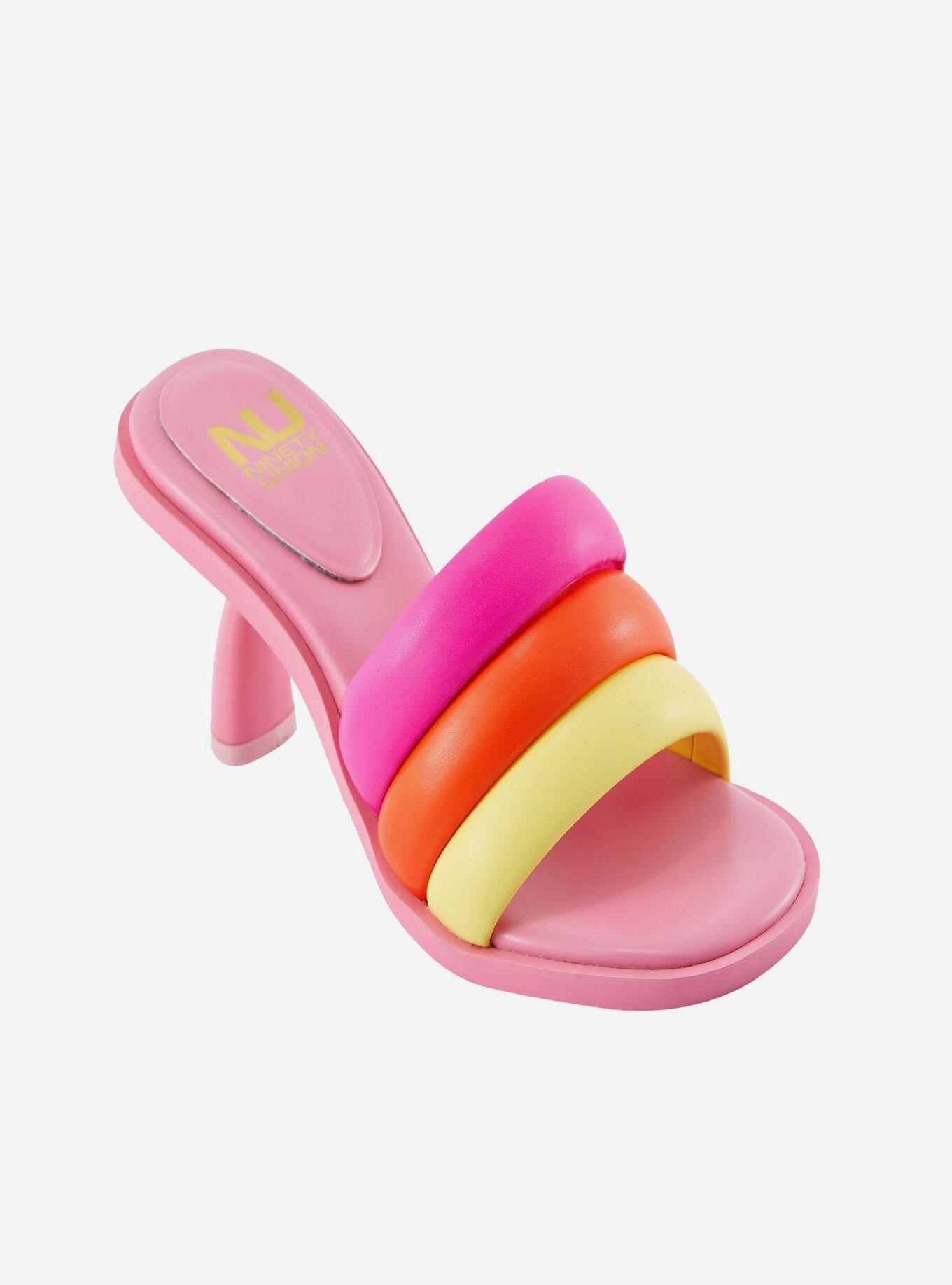 Candy Multicolor Pink Slide | Hot Topic