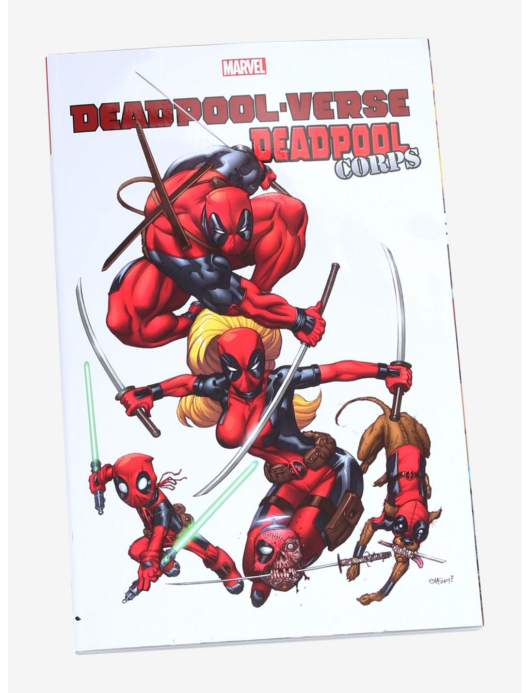 Marvel Deadpool-Verse: Deadpool Corps Trade Paperback Comic | Hot Topic Marvel Deadpool-Verse: Deadpool Corps Trade Paperback Comic | Hot Topic