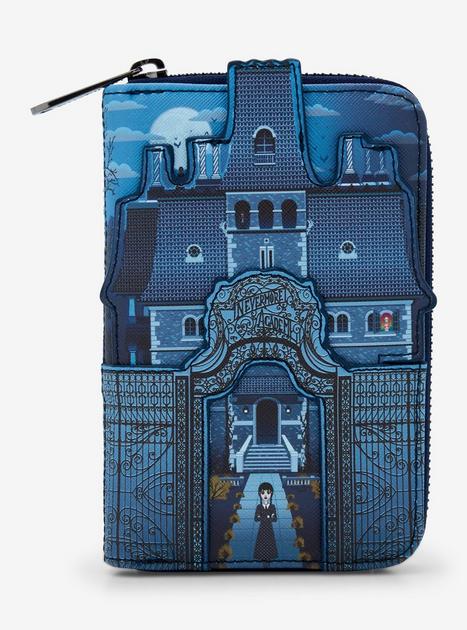 Loungefly Wednesday Nevermore Zipper Wallet | Hot Topic