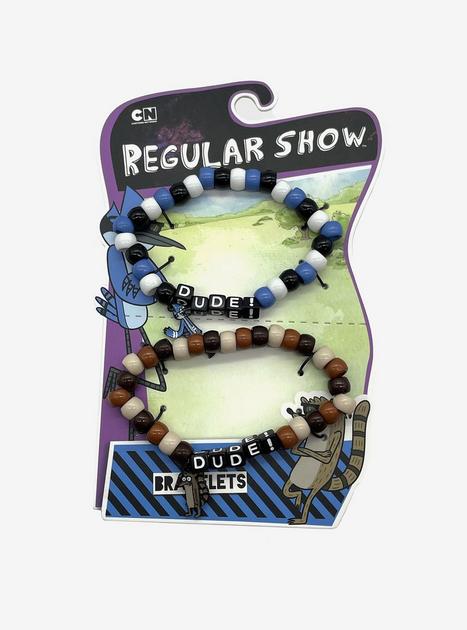 Regular Show Mordecai & Rigby Dude Best Friend Bead Bracelet Set | Hot ...