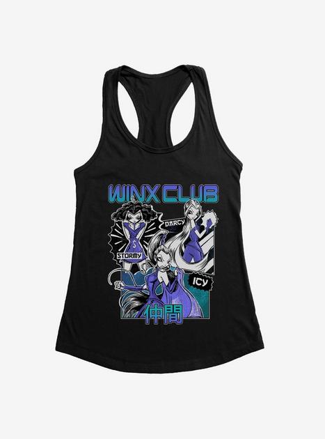 Winx Club Darcy Stormy Icy Girls Tank - BLACK | Hot Topic