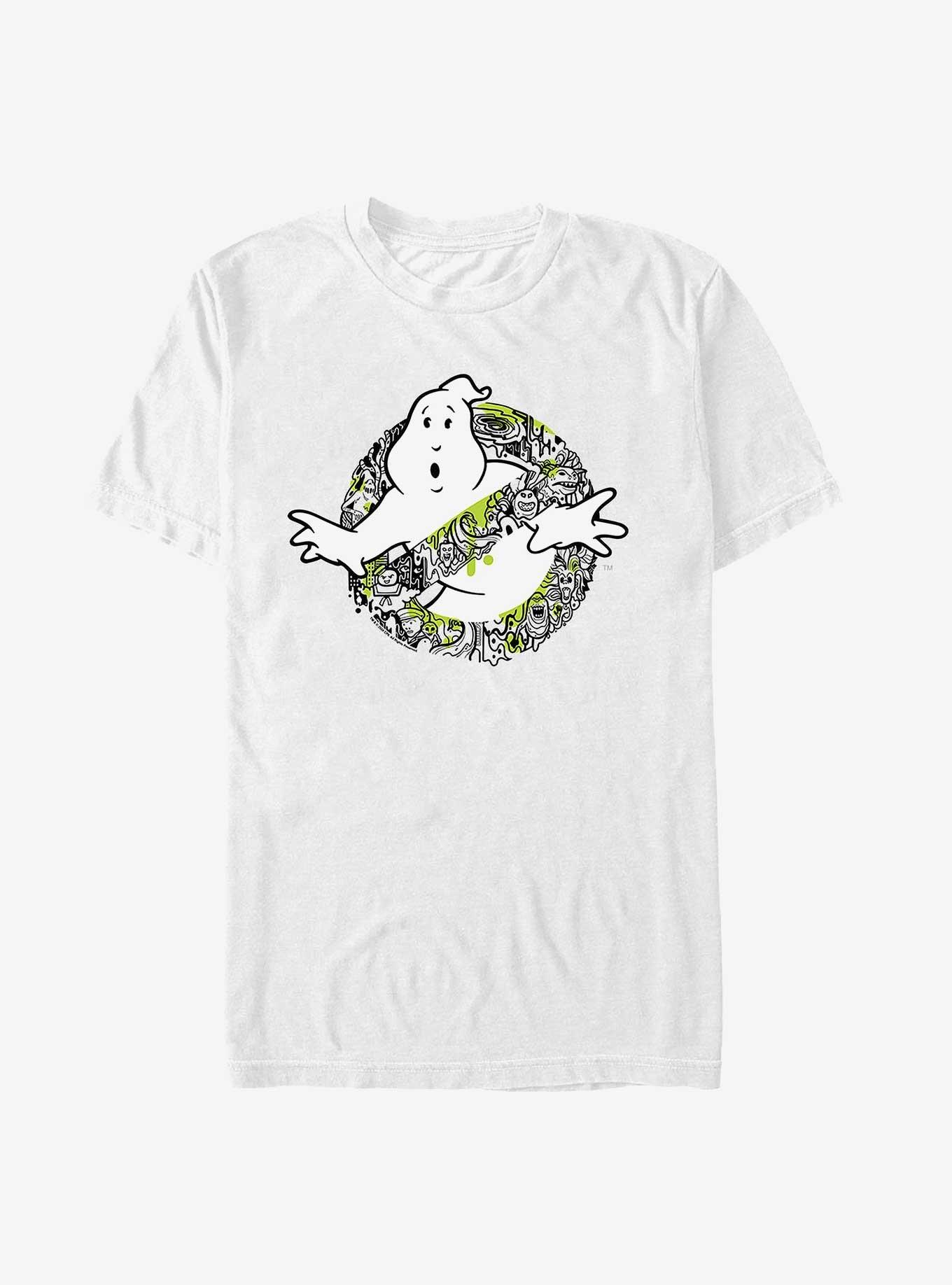 Ghostbusters Frozen Empire Busting Ghosts T Shirt White Hot Topic