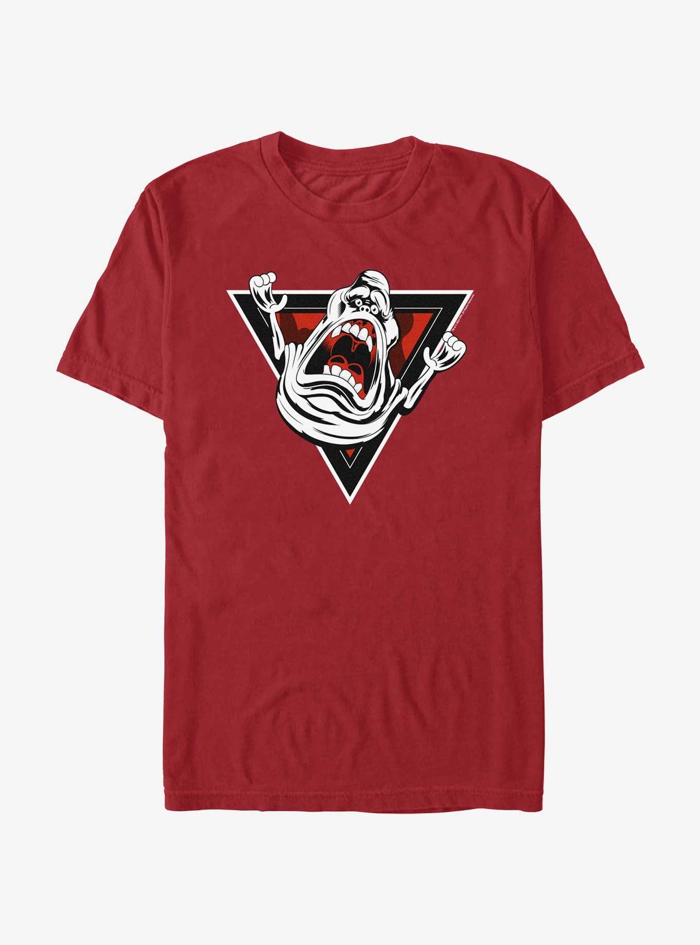 Ghostbusters: Frozen Empire Screaming Slimer T-Shirt - RED | BoxLunch
