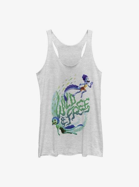 Disney Pixar Luca Wild & Free Womens Tank Top - WHITE | BoxLunch