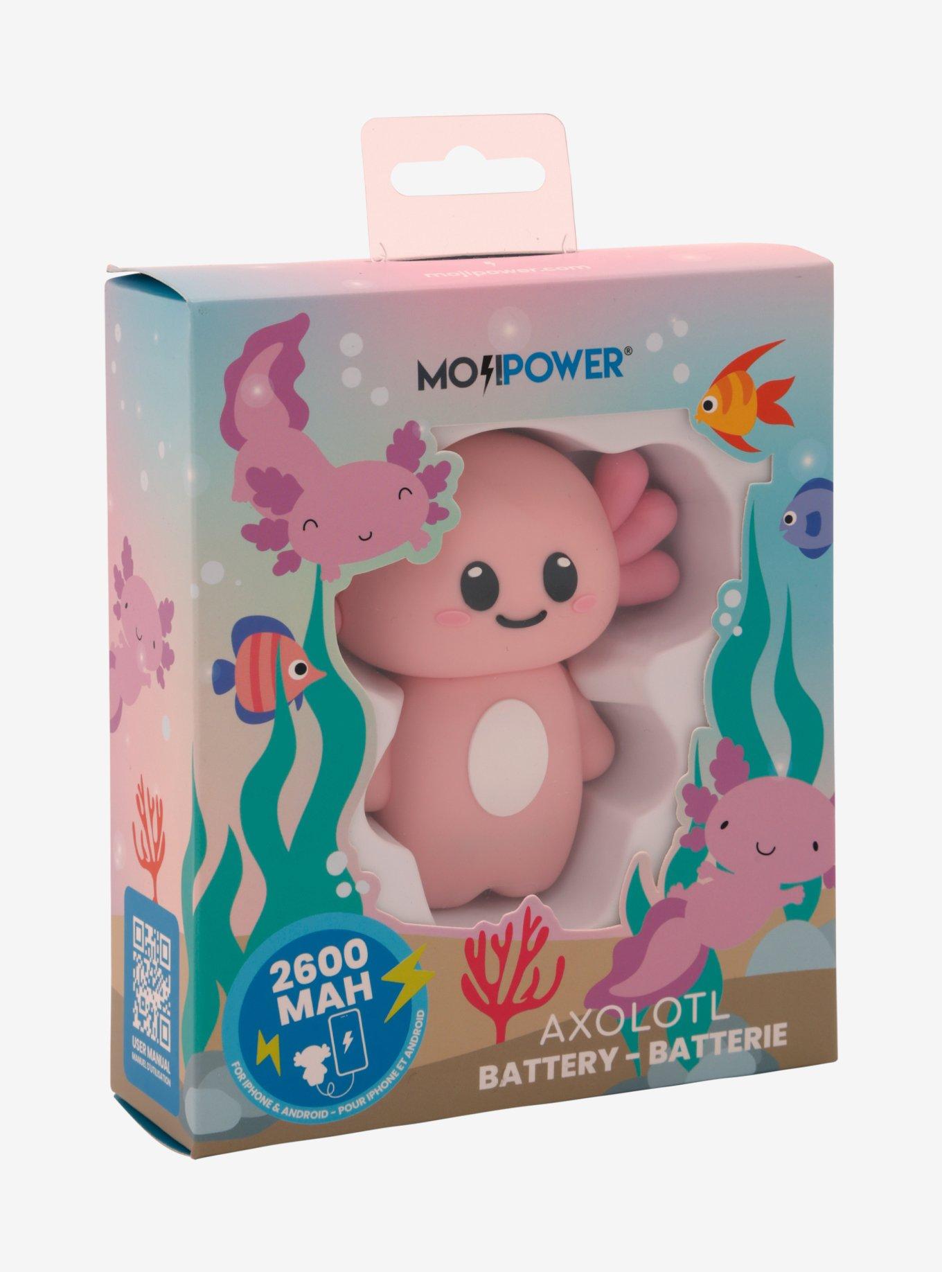 Mojipower Pink Axolotl Power Bank | Hot Topic
