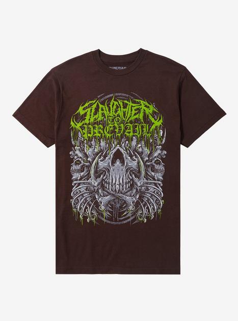 Slaughter To Prevail Bones & Fangs Boyfriend Fit Girls T-Shirt | Hot Topic
