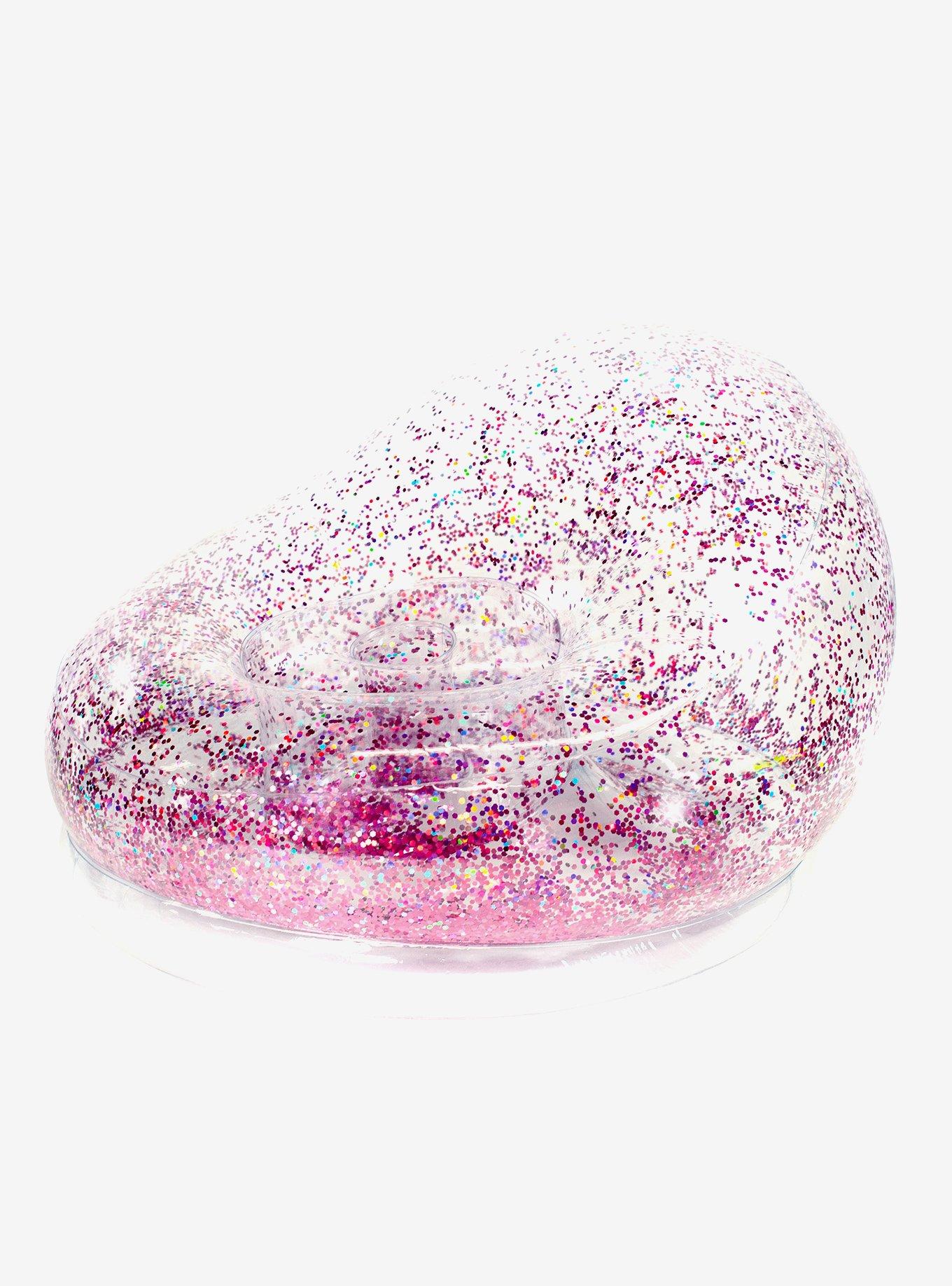 Glitter BloChair Pink Holographic Chair | Hot Topic