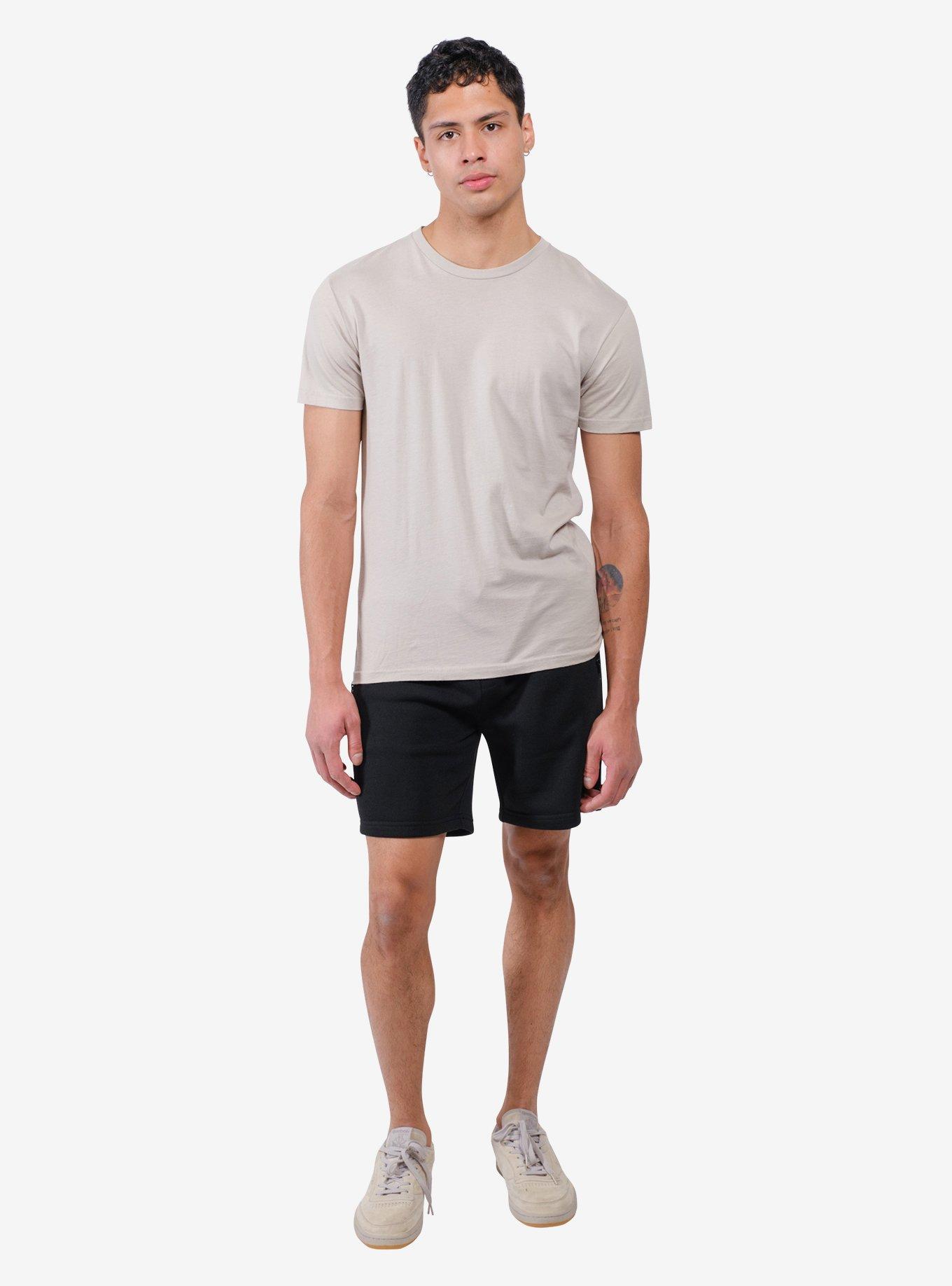 Zip Pocket 2.0 Inseam 5" Fleece Shorts Black | Hot Topic