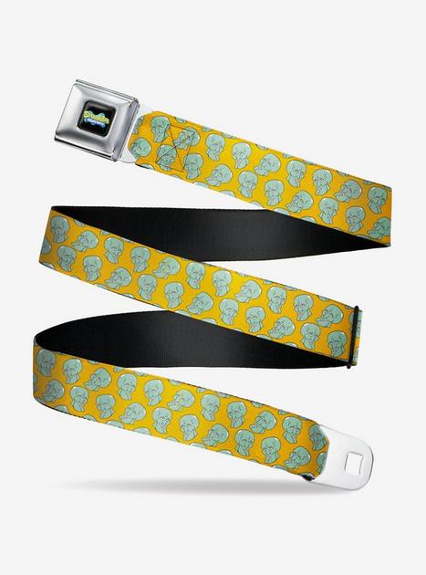 SpongeBob SquarePants Handsome Squidward Face Scattered Youth Seatbelt ...