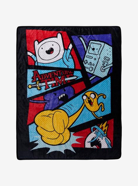 Adventure Time Comic Pop Art Throw Blanket | Hot Topic