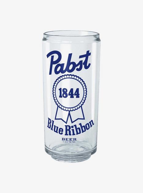 Pabst Blue Ribbon Blue Ribbon 1844 Can Cup - CLEAR | Hot Topic