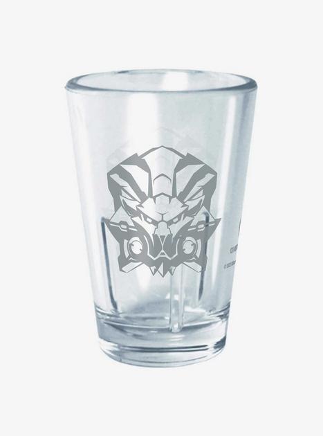 Overwatch Reinhardt Icon Mini Glass - CLEAR | Hot Topic