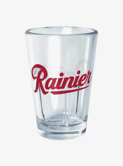 Pabst Blue Ribbon Rainer Mountains Mini Glass - CLEAR | Hot Topic
