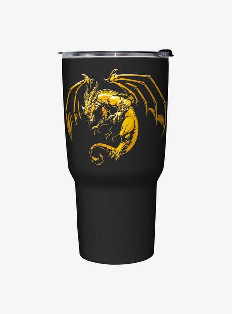 World of Warcraft Chronormu Bronze Dragon Travel Mug - BLACK | Hot Topic