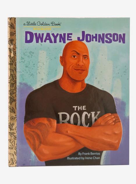 Little Golden Book Biography Dwayne Johnson Book | Hot Topic